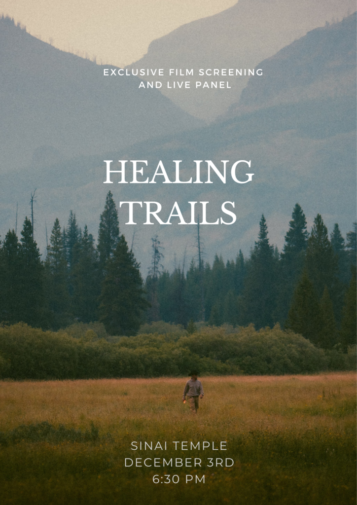 Men's Club Screening: Healing Trails - Sinai Temple